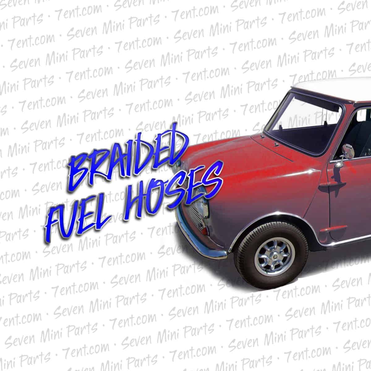 Braided Fuel Hoses | Classic Mini | Seven Mini Parts